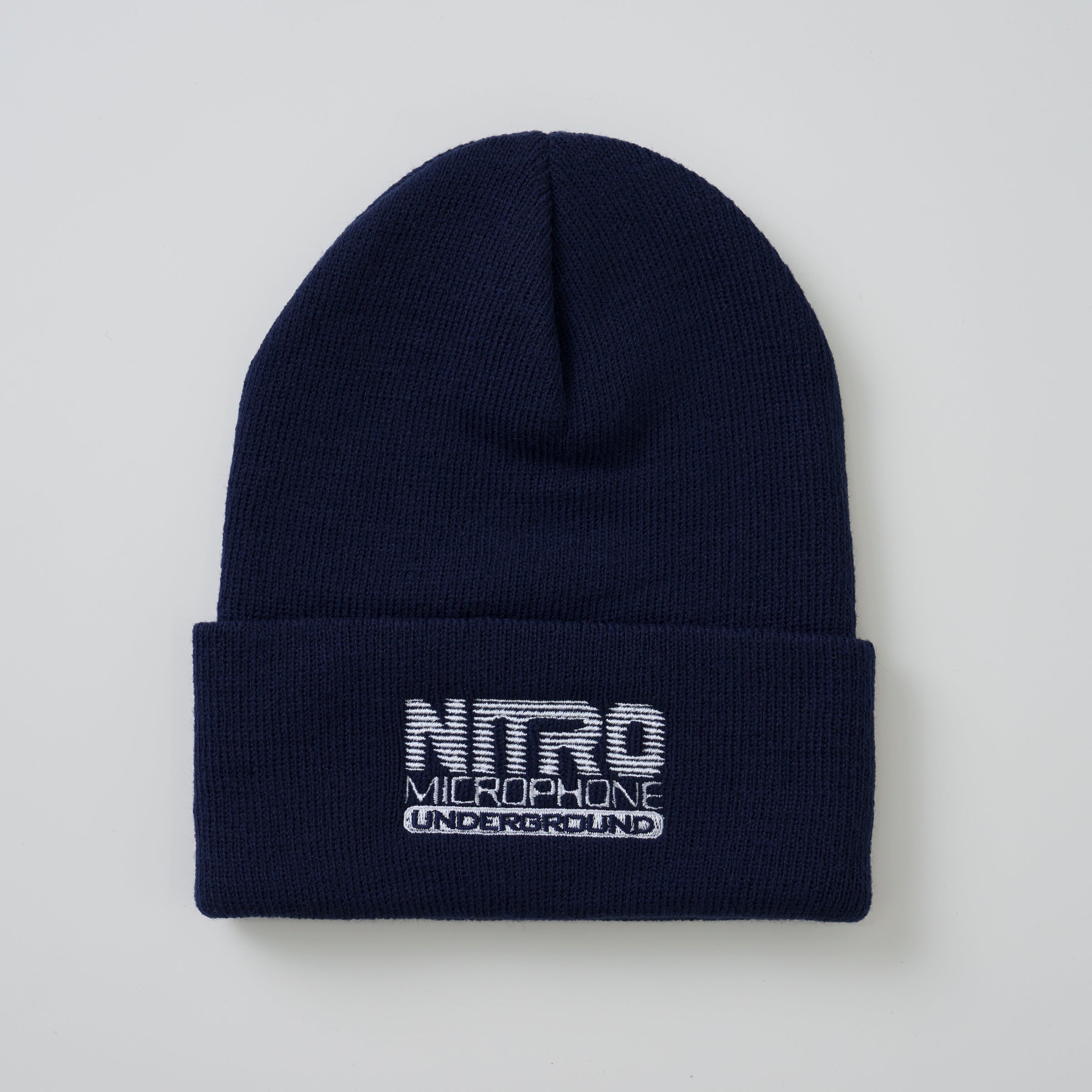 NMU LOGO LONG BEANIE – NITRO MICROPHONE UNDERGROUND Official Shop