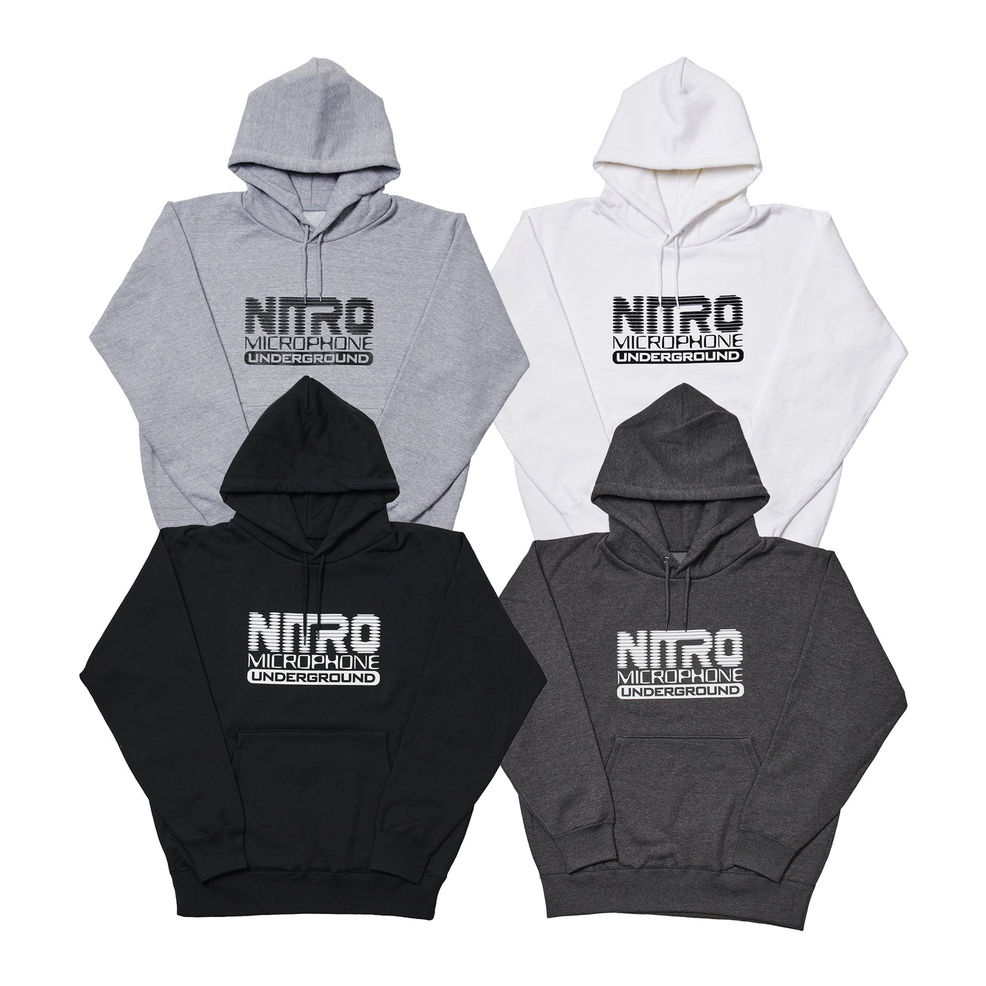 NMU LOGO SWEAT HOODIE – NITRO MICROPHONE UNDERGROUND Official Shop
